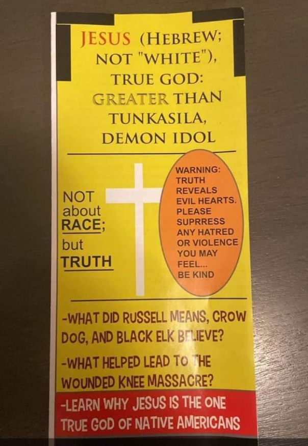 Evangelizing the Sioux? | The Homeless Blogger